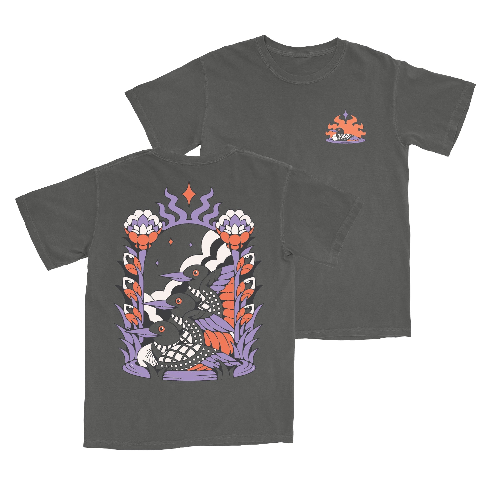 Loons Of North America Sweatshirt Bird Collective